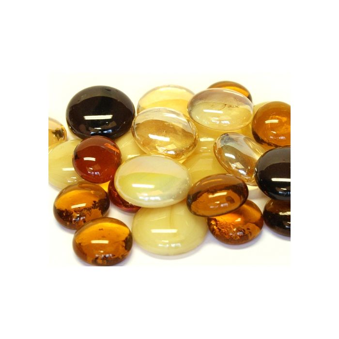Topaz Caramel Mix - Glass Nuggets - The Craft Kit